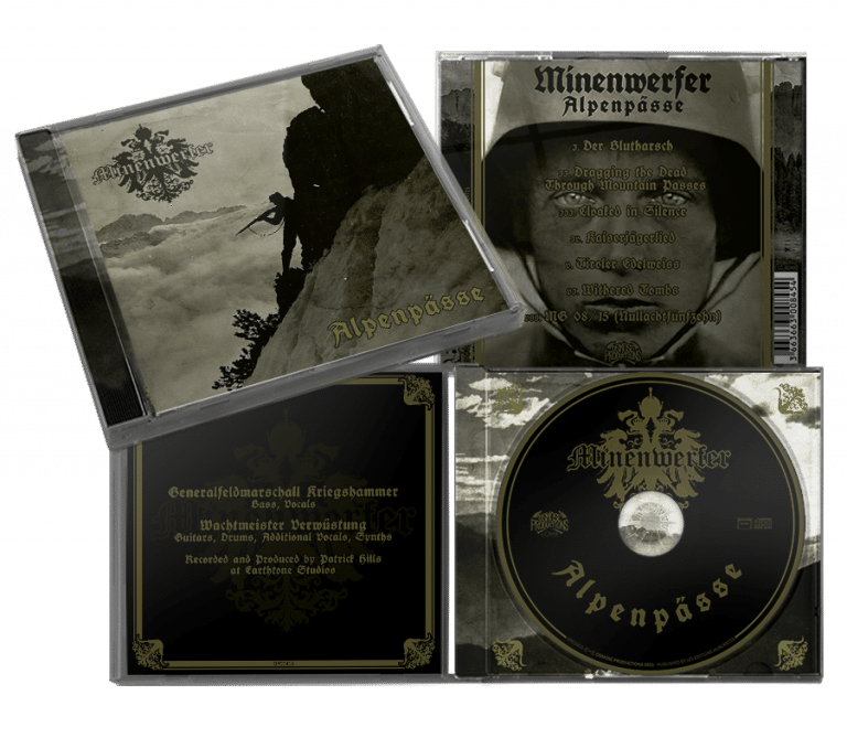 Minenwerfer Alpenpässe Cd Lp Cassette And Digital Out Sept 24th